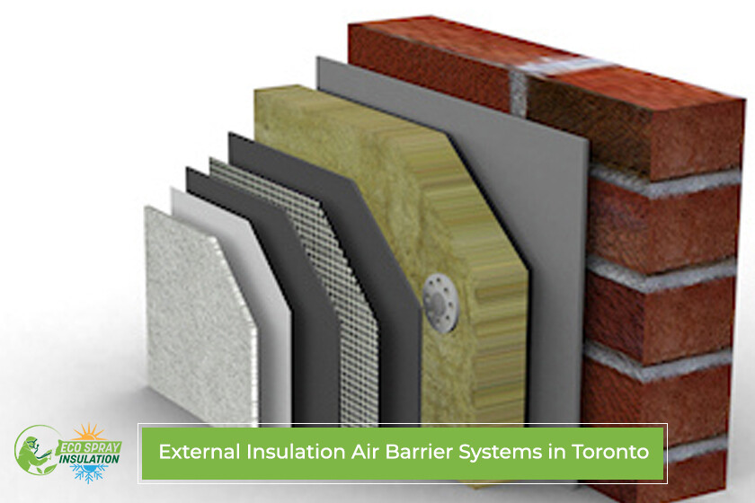 External Insulation Air Barrier Systems In Toronto | Eco Spray Insulation