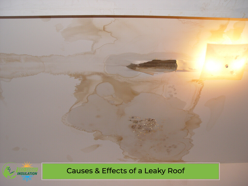 Causes & Effects Of A Leaky Roof | Eco Spray Insulation