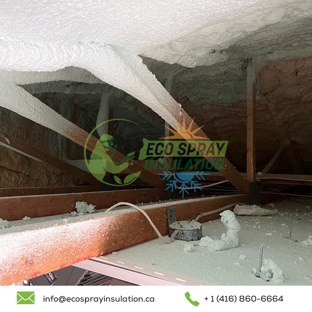 Roof Spray Foam Insulation Pickering | Eco Spray Insulation