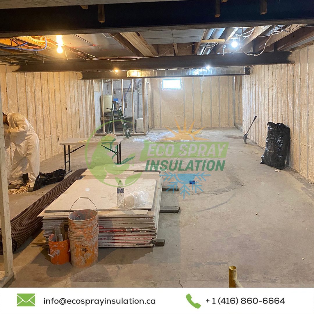 Interior Wall Spray Foam Insulation Toronto | Eco Spray Insulation