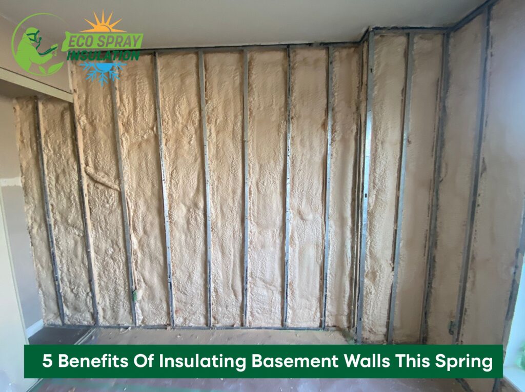 5 Benefits Of Insulating Basement Walls This Spring | Eco Spray Insulation